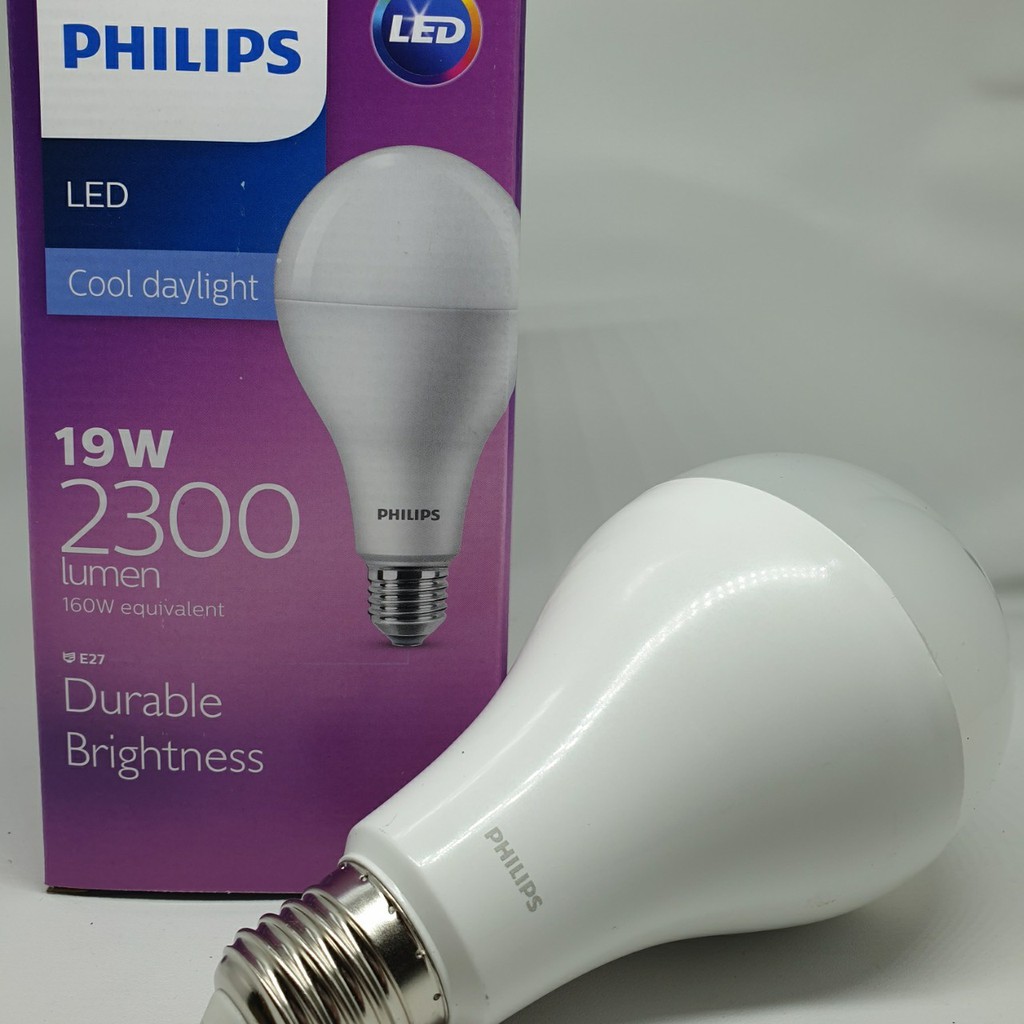 Jual PHILIPS Lampu LED 19W Bohlam 19 w watt PUTIH Bulb 19watt philip white | Shopee Indonesia
