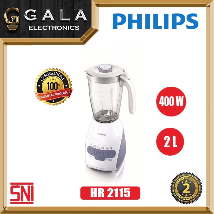 Jual Blender Philips HR 2115 Plastik 2 Liter | Shopee Indonesia