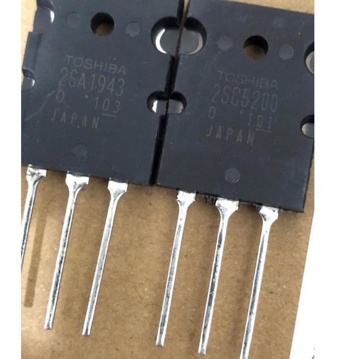 Jual [PRODUK 0967K] Transistor Toshiba 2SA1943 2SC5200 / A1943 C5200 ORI JAPAN Y08 | Shopee ...