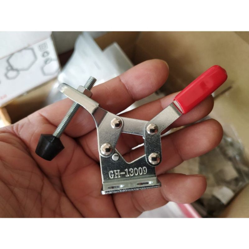 Jual Klem Jepit Kayu Horisontal 30kg Mini Toggle Clamp 60 lbs | Shopee ...