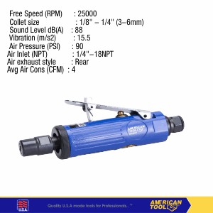Jual American Tool Gerindra Angin Mini / Air Grinder Small Body 8958057 ...