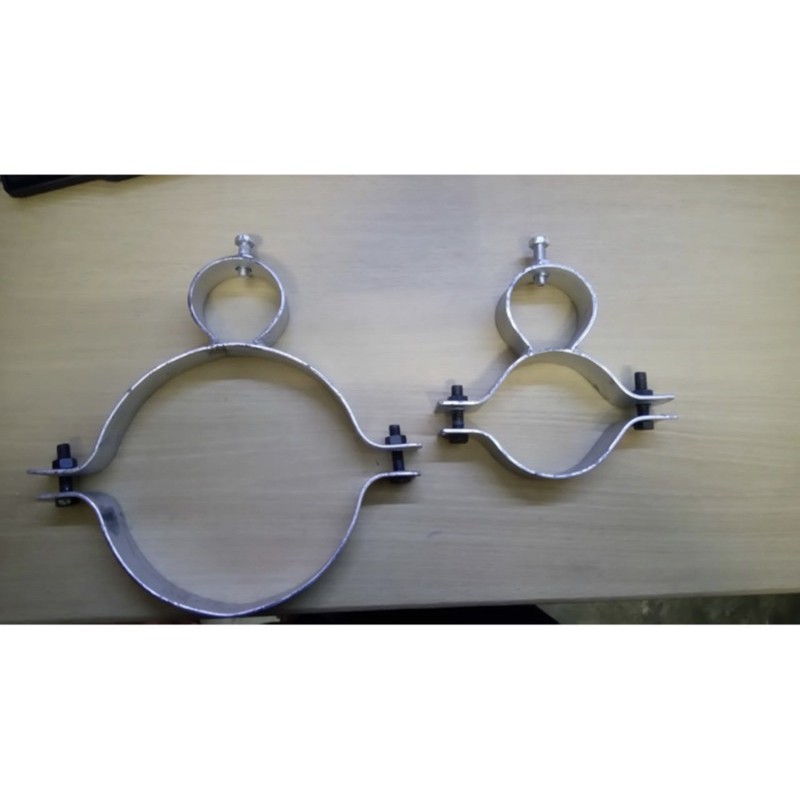 Jual PJU clamp klem tiang PJU 1.5 x 7 inch | Shopee Indonesia