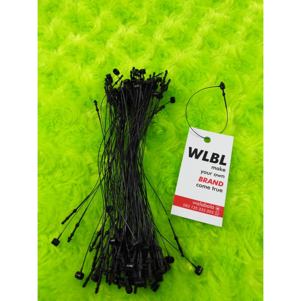 Jual Tali hangtag Tali Label harga Loop Pin. Harga tercantum adalah ...