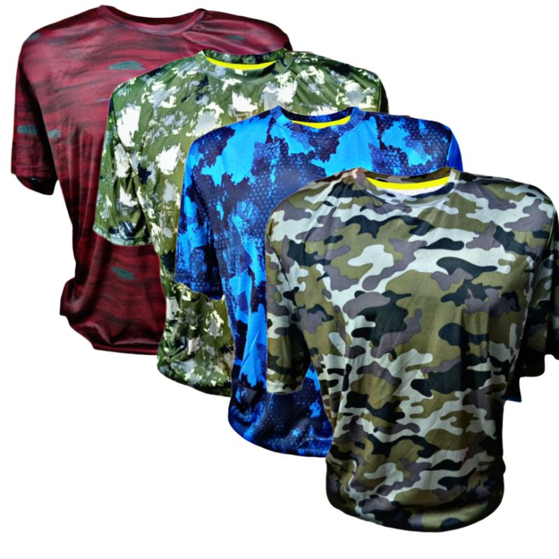 Jual Pro Player Mens Sport Tee, BIG SIZE Motif Army Kaos Olah Raga Pria ...