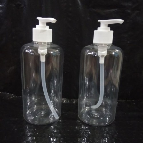 Jual Botol Pump 500ml // botol pump bening 500ml // botol plastik TERMURAH PUMP HDPE Berkualitas ...