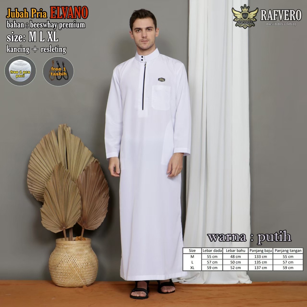 Jual Jubah Pria Dewasa / Pakaian Muslim Pria / Baju Jubah Gamis Pria ...
