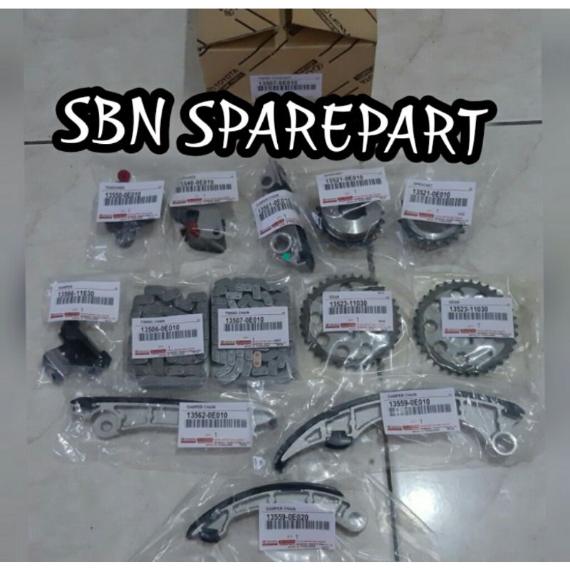 Jual Rantai Timing Chain Set Innova Reborn Hilux Revo 1Gd/2Gd(13 Item ...