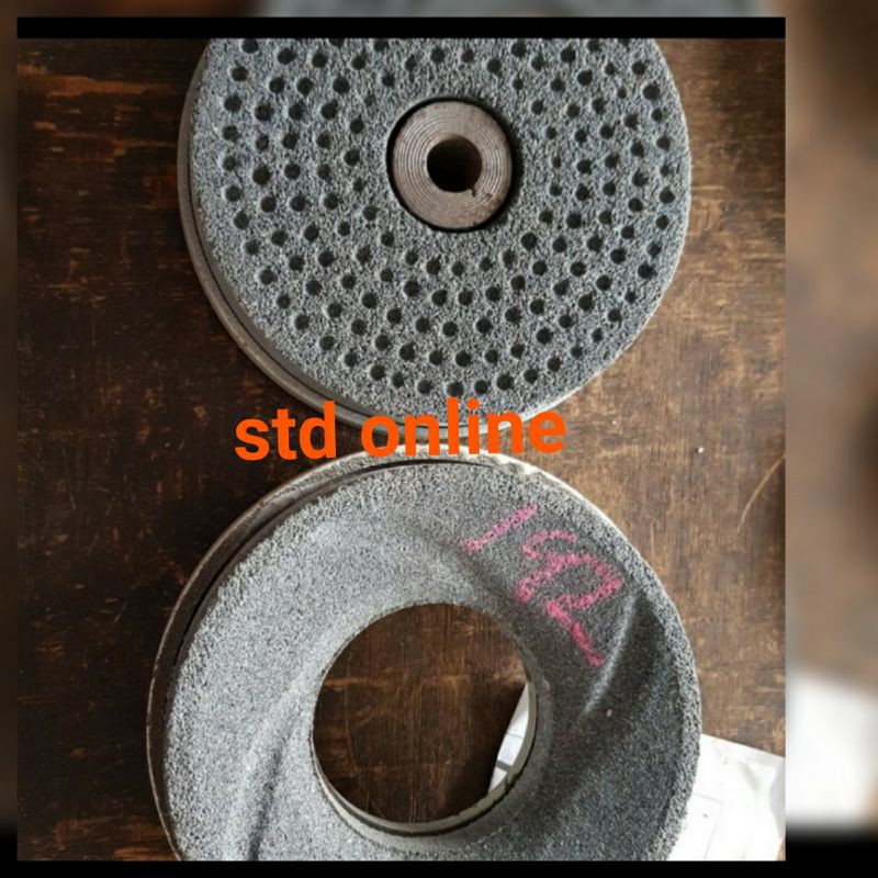 Jual Batu tahu tempe 6inch komplite plate 1set mesin grinder stone Pmj ...