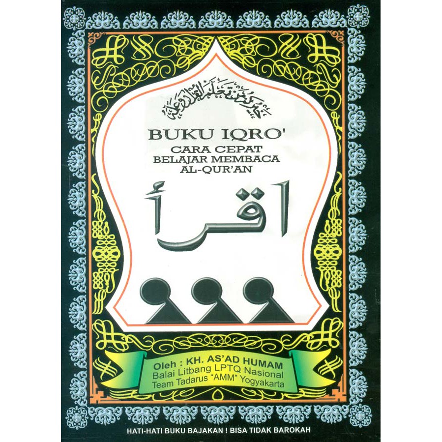 Jual Buku Iqro Cara Cepat Belajar Membaca Al Quran Asad Humam | Shopee ...