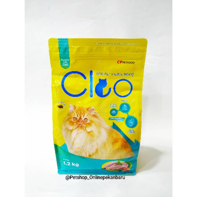 Jual CLEO CAT FOOD PERSIAN 1,2KG | Shopee Indonesia
