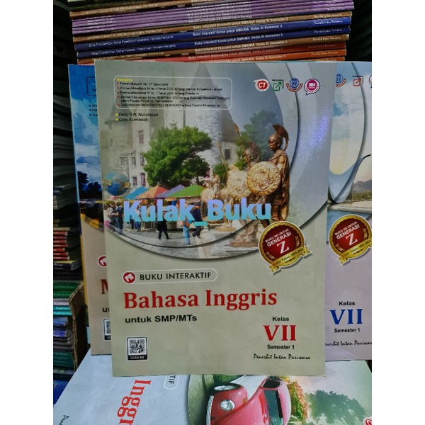 Jual Buku lks pr interaktif bahasa inggris kelas VII,7 semester 1 tahun 2022 kurikulum merdeka ...