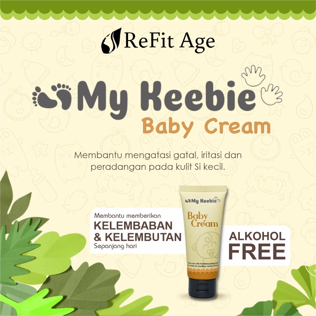 Jual Baby Cream Ruam Popok, My Keebie Kream Khusus Kulit Gatal ...