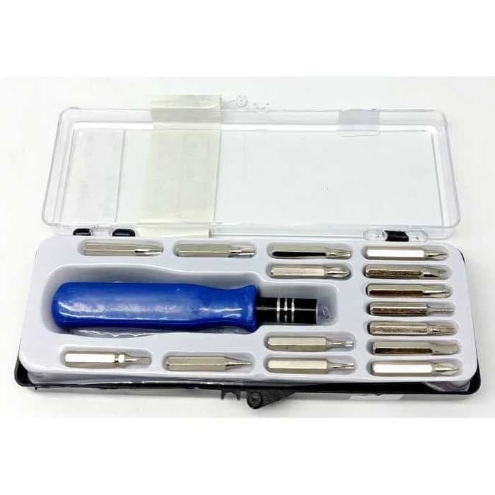 Jual Obeng Set Toolkit 16in1 (16 in 1) | Shopee Indonesia