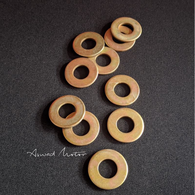 Jual Ring M14 / Ring Plat M 14 / Ring Kuning M14 tebal 2,5mm | Shopee ...