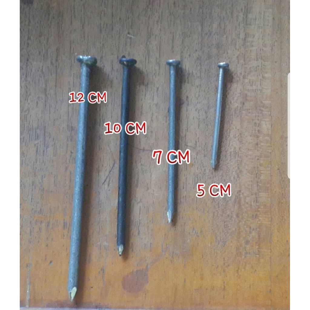 Jual Paku Kayu 5cm/ 7cm/ 10cm/ 12cm per 1Kg/ Paku Lis Reng Kaso Balok Perkilo 1 kg 5 cm/ 7 cm ...