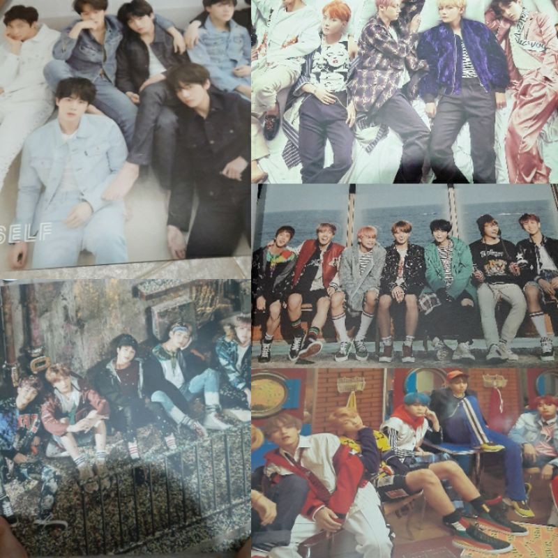 Jual BTS Poster - Official from Album Wings/ Love Yourself Her / Tear ...