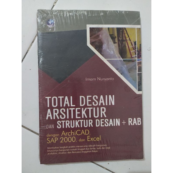 Jual buku asli: total desain arsitektur dan struktur desain + RAB ...
