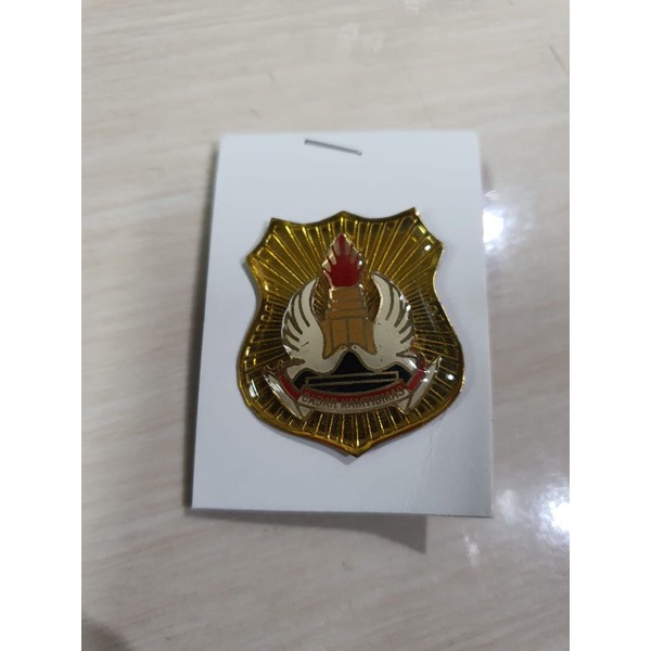 Jual kewenangan pokdar kecil | Pin kerah pokdar | Lencana Pokdar kecil ...