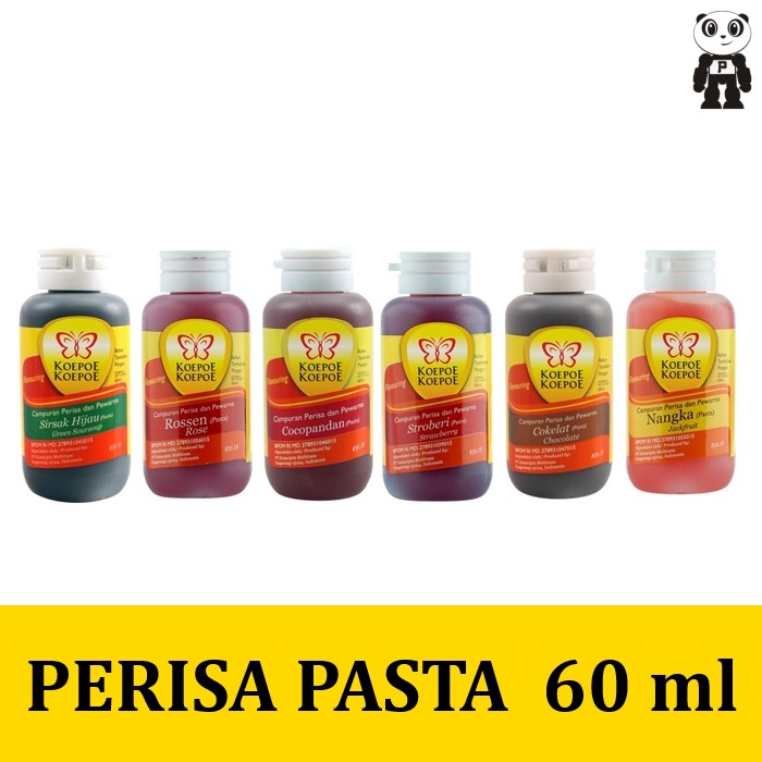 Jual Koepoe Koepoe Perisa Pasta 60ml Komplit Alpukat Ceri Pandan Vanila ...