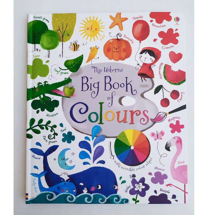 Jual Usborne - The Big Book of Colours | Shopee Indonesia