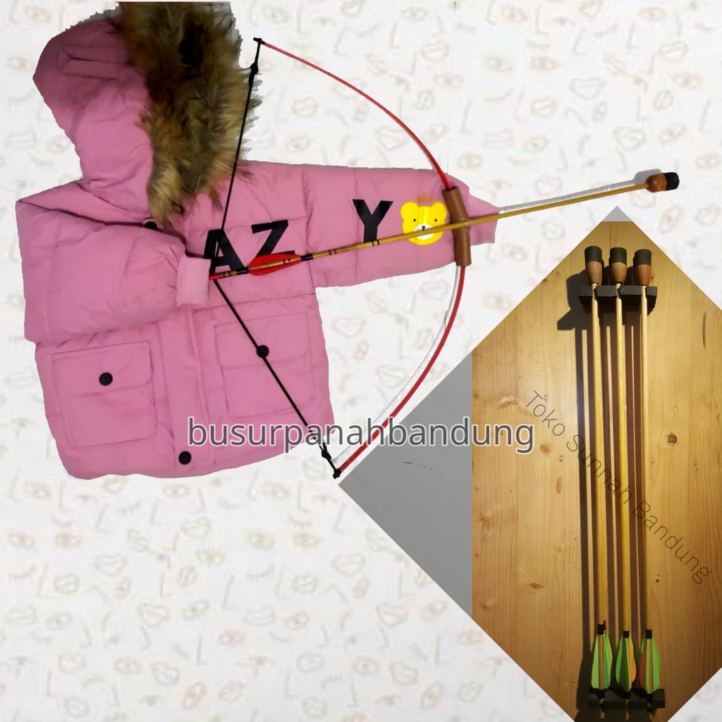 Jual Paket Busur Panah Fiber Bulat Fun Games 12Lbs | Shopee Indonesia