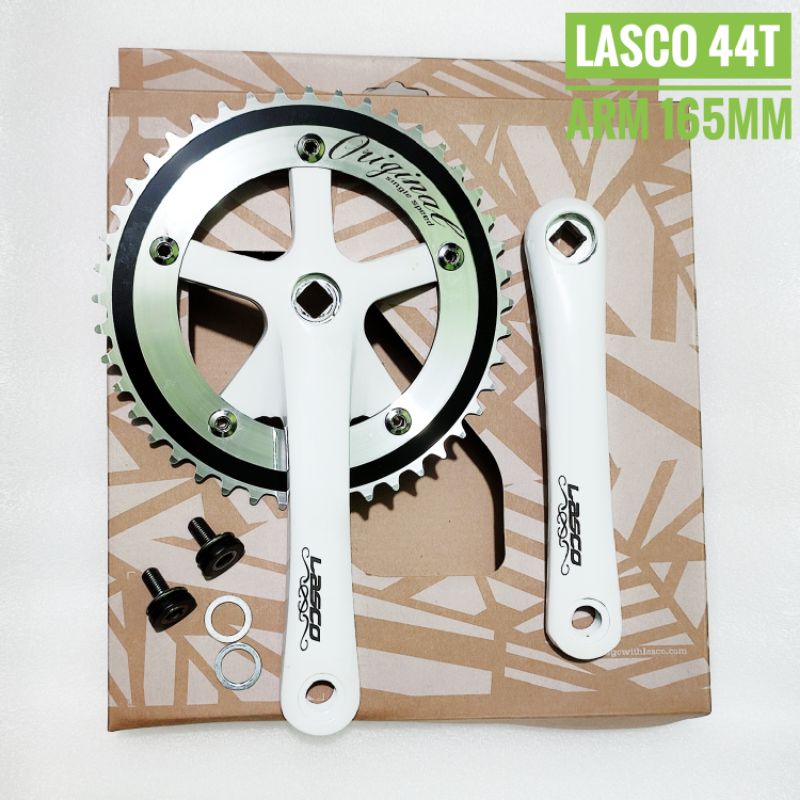 Jual crank lasco 44t single speed - crank 44t lasco - crank sepeda 44t ...