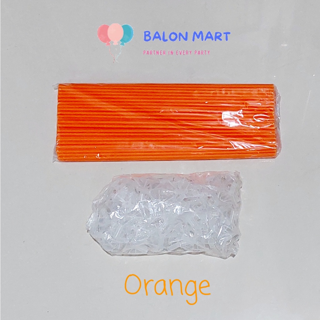 Jual Stik Balon / Stick Balon/ Pegangan Balon / Gagang Balon (satuan ...