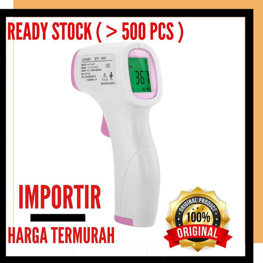 Jual Raja Grosir | Infrared Thermometer / Termometer Gun Tembak Laser ...