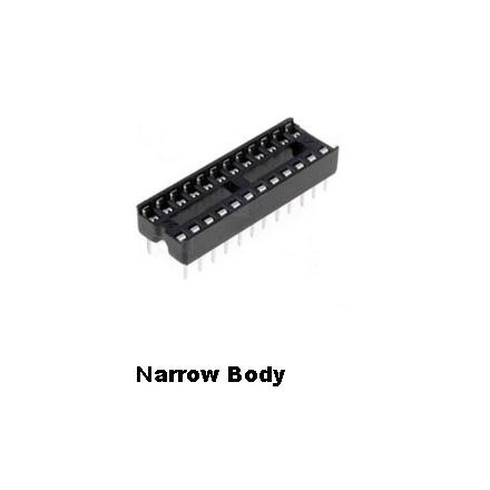 Jual Soket Ic 24P Socket Ic 24 Pin 24Pin Dip Narrow Body Bodi Sempit Inwer4051 Juara | Shopee ...