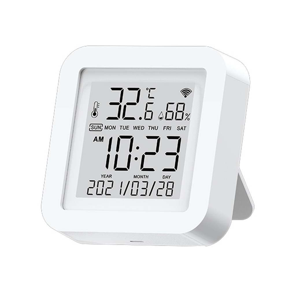 Jual PREORDER Sensor Kelembaban Suhu WIFI dengan Layar LCD Termometer ...