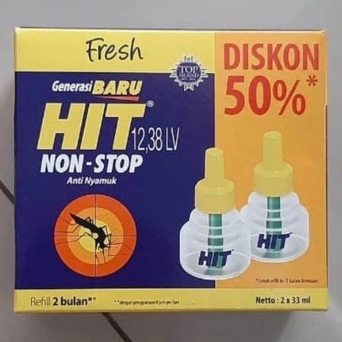 Jual HIT Non Stop Refill Isi Ulang Hit Elektrik Obat Nyamuk Electric ...