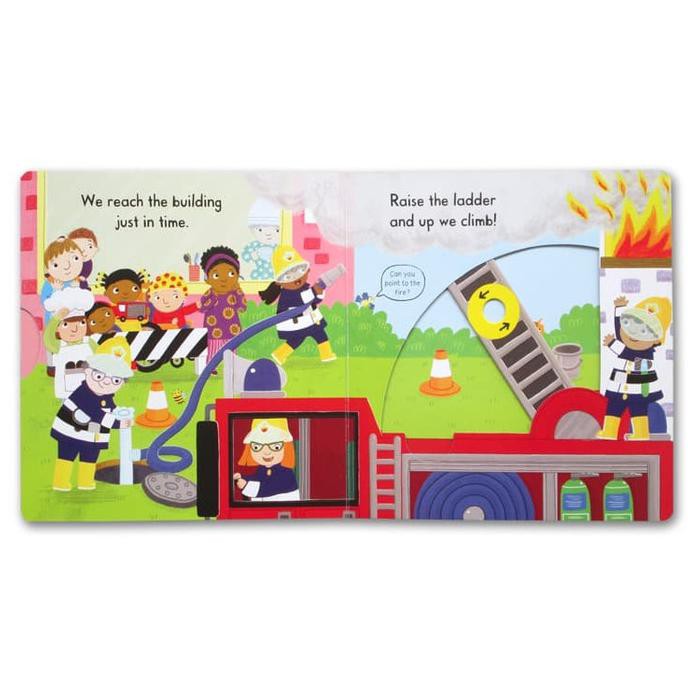 Jual Busy Fire Station - Push Pull Slide Board Book | Shopee Indonesia