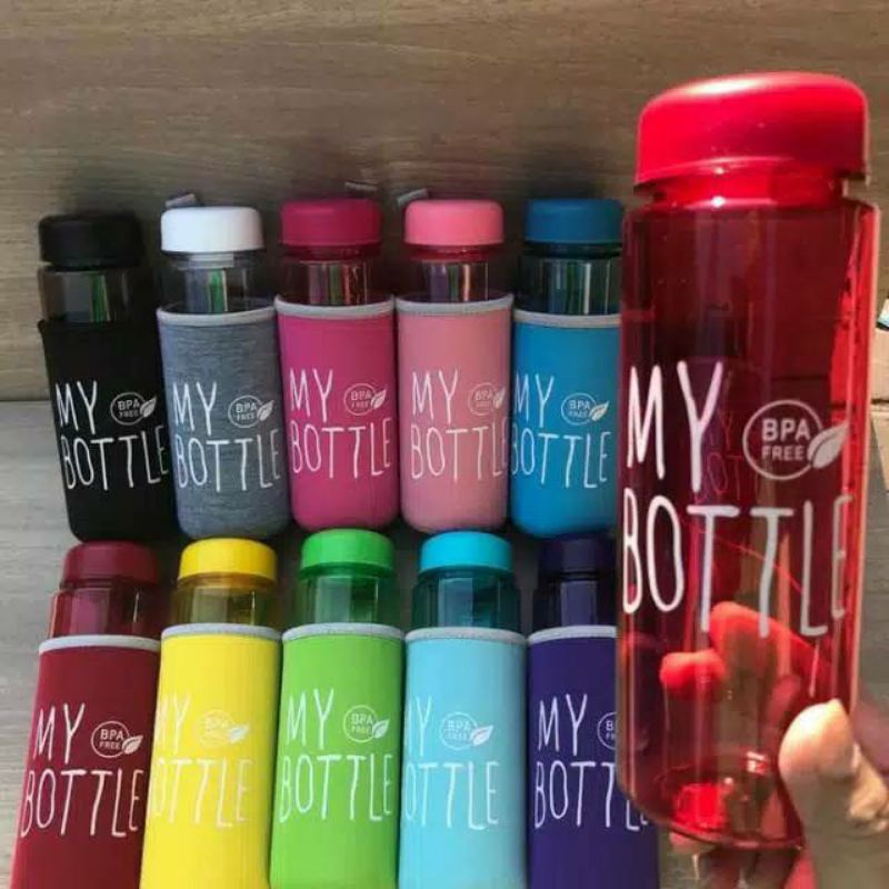 Jual Botol My Bottle MYBOTTLE WARNA BUSA BOTOL MINUM POUCH BUSA - BOTOL ...