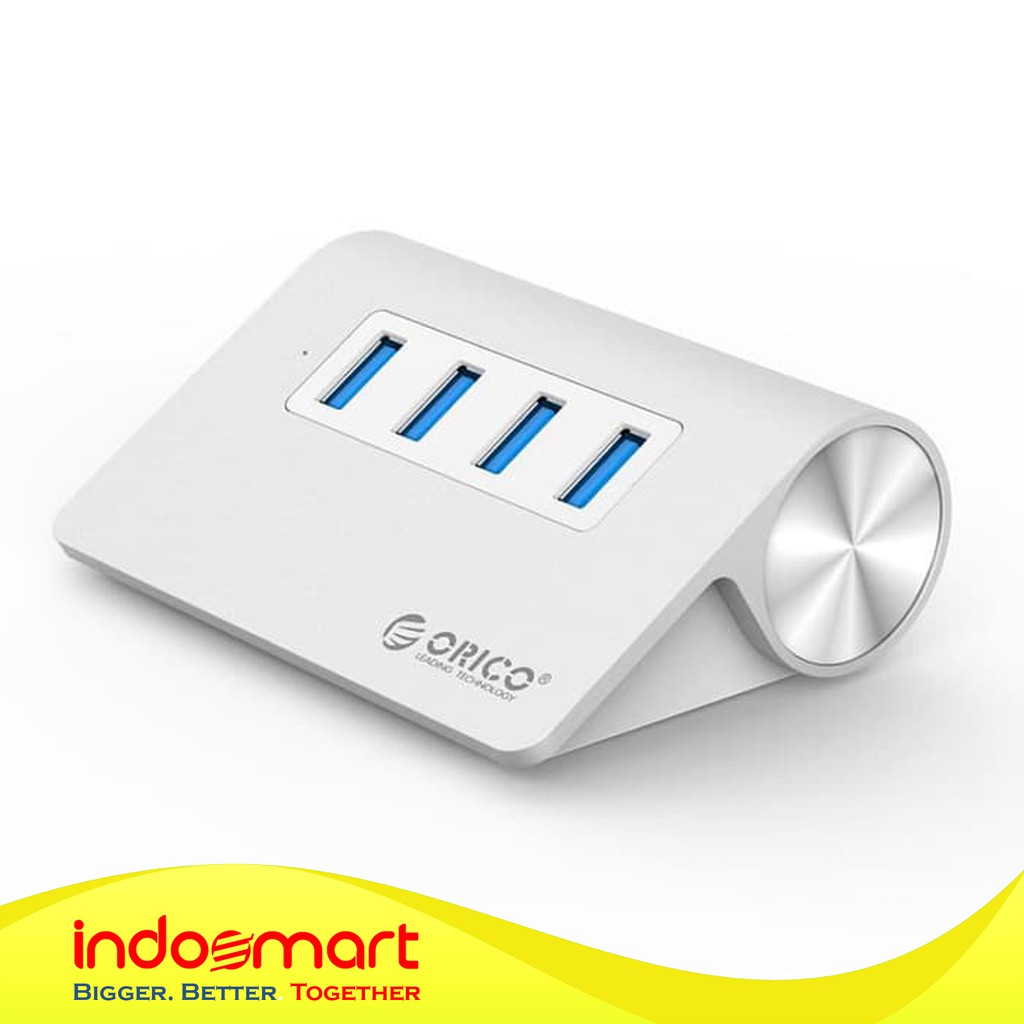 Jual USB Hub ORICO M3H4 Aluminum 4Port USB 3.0 | Shopee Indonesia