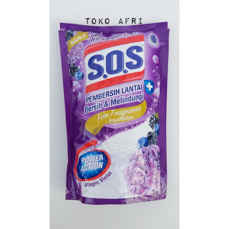 Jual SOS Pembersih Lantai Magic Violet 750ml | Shopee Indonesia