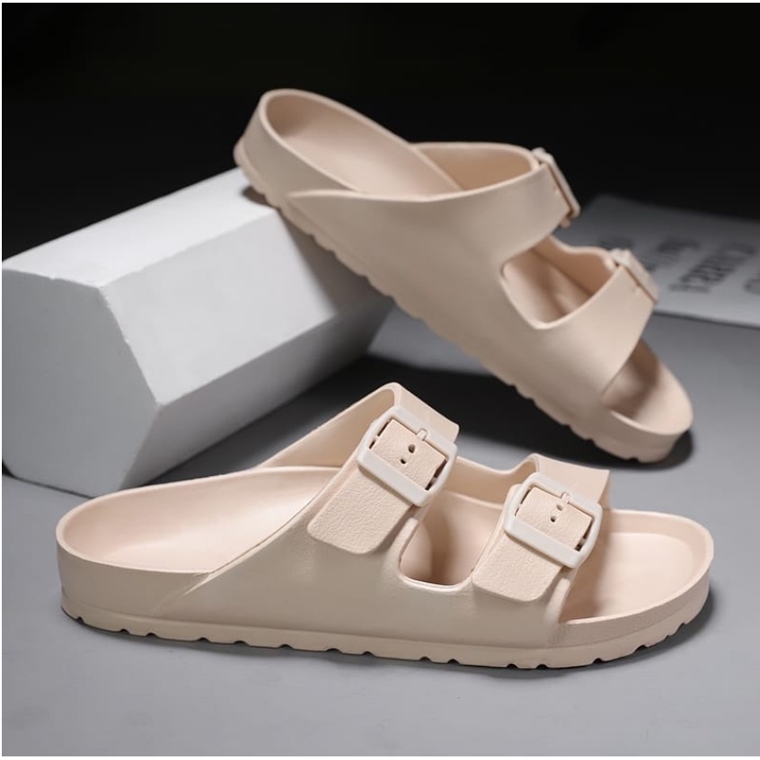 Jual Sandal Wanita sandal slop wanita Cewek Kekinian Korean Sandal ...