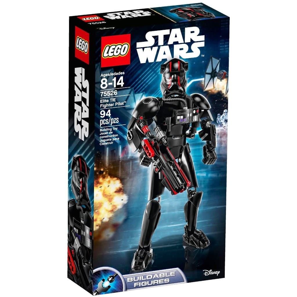 Jual mkmn-804 Lego StarWars Buildable Figures 75526 Elite TIE Fighter ...