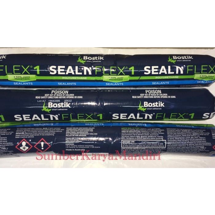 Jual Bostik Seal N Flex 1 / Bostik PU / Bostik Sosis | Shopee Indonesia