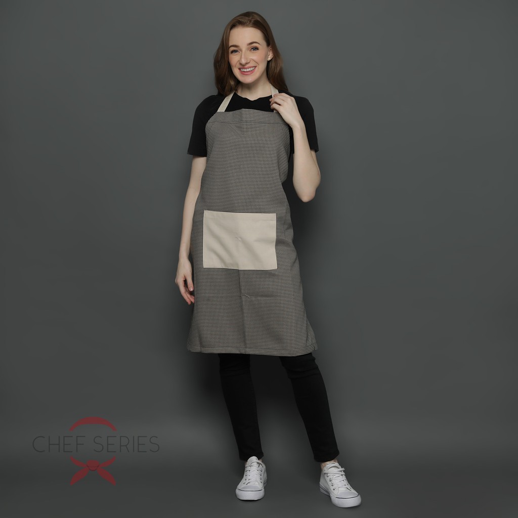 Jual Chef Series Tourmaline Full Panjang Apron - Coklat | Shopee Indonesia