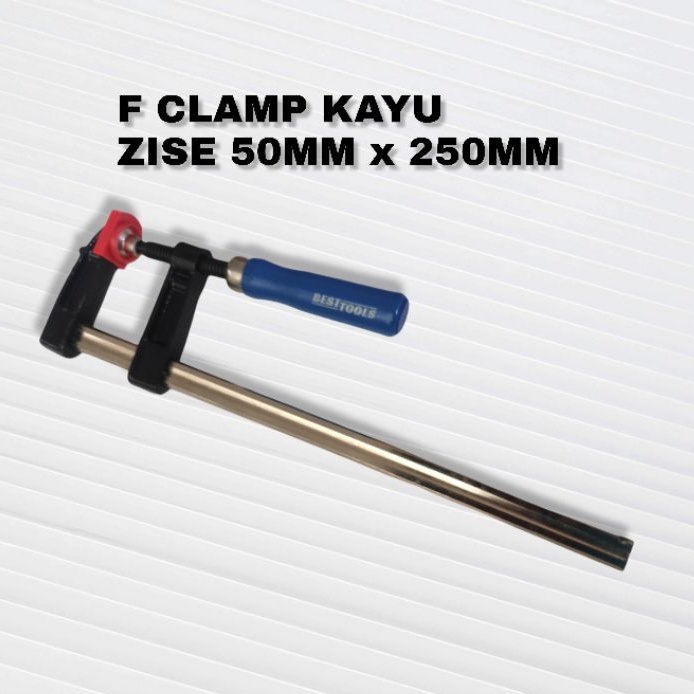 Jual F Clamp Kayu, Klemp Penjepit Kayu Merek Besttools ukuran 50x250mm ...