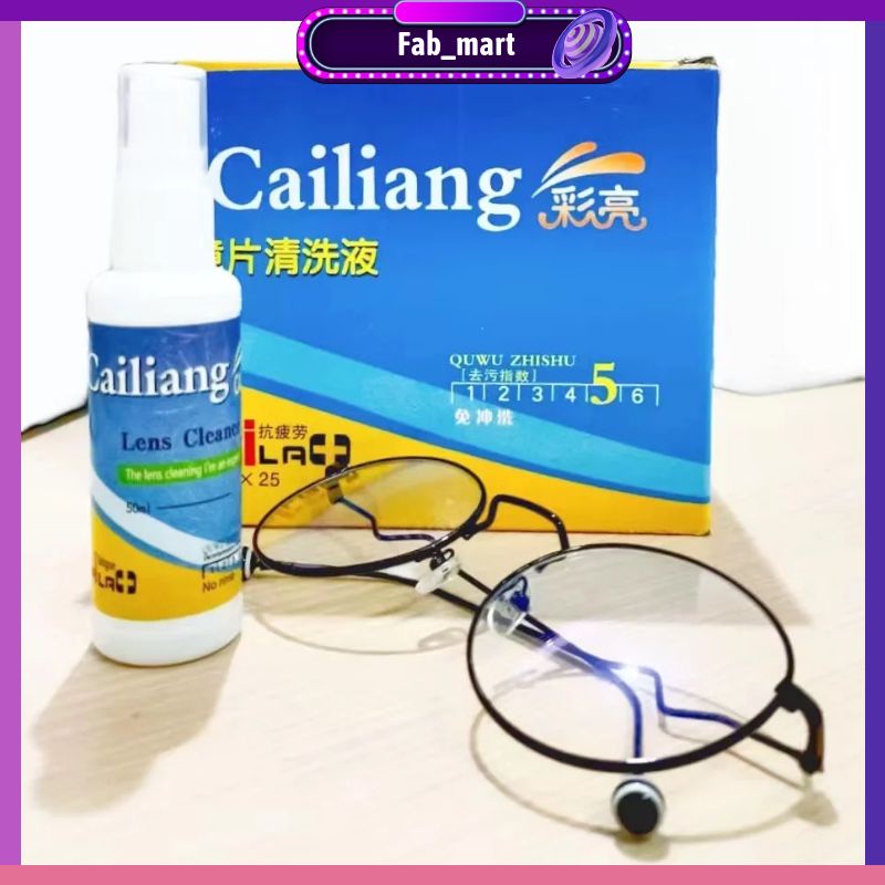 Jual Cairan Pembersih Kacamata Pembersih Lensa Kacamata Lens cleaner ...
