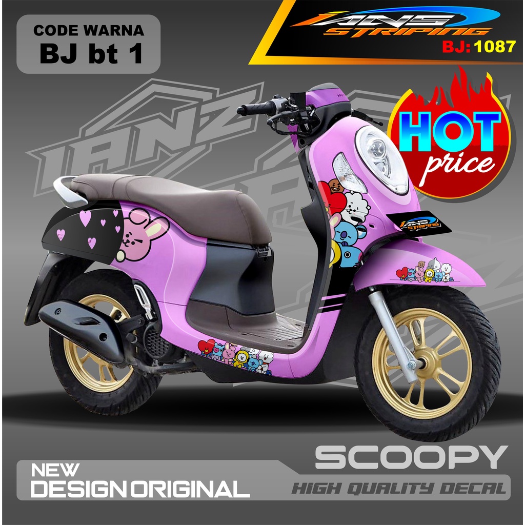 Jual DECAL STIKER HONDA SCOOPY FULL BODY / STICKER SCOOPY ANIME MODEL ...