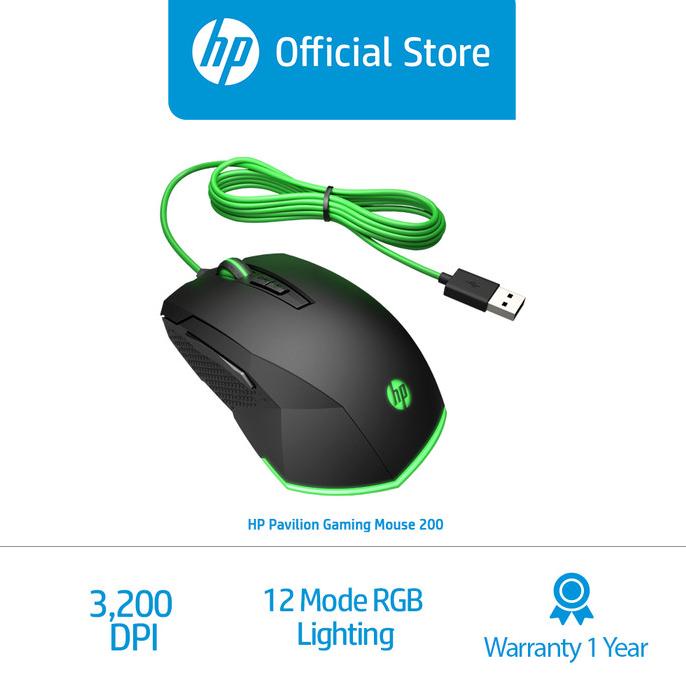 Jual HP Pavilion Gaming Mouse 200 (5JS07AA) | Shopee Indonesia