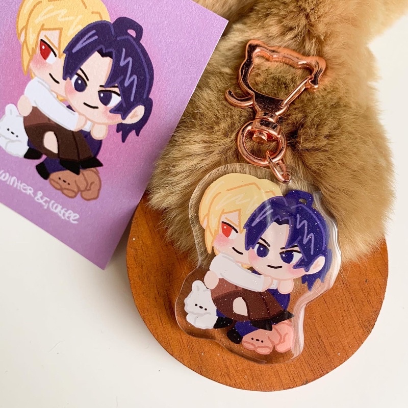 Jual SOFTBOY EPOXY GLITTER KEYCHAIN VOL.3 (ERURI, SATOSUGU, KUROKEN ...