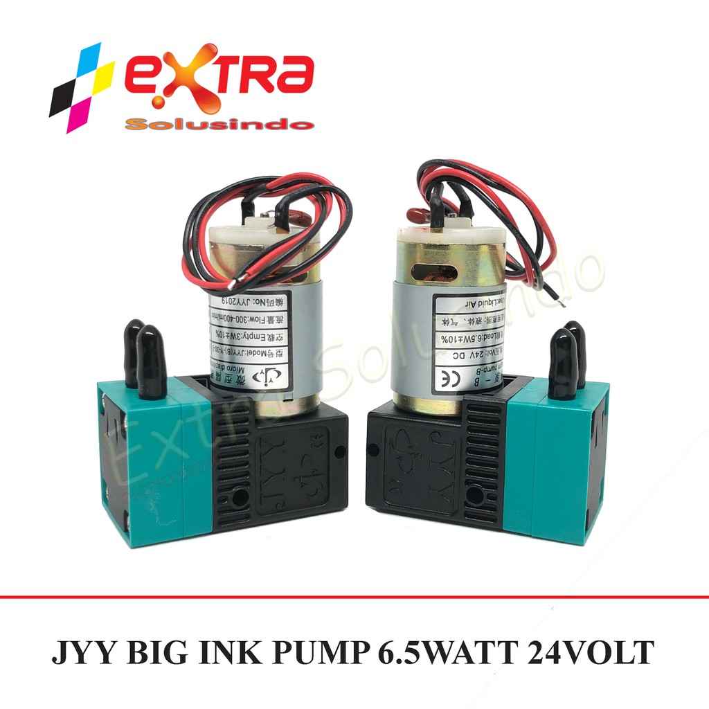 Jual JYY BIG INK PUMP 24V 6.5W / POMPA TINTA SOLVENT 24V 6.5W | Shopee ...