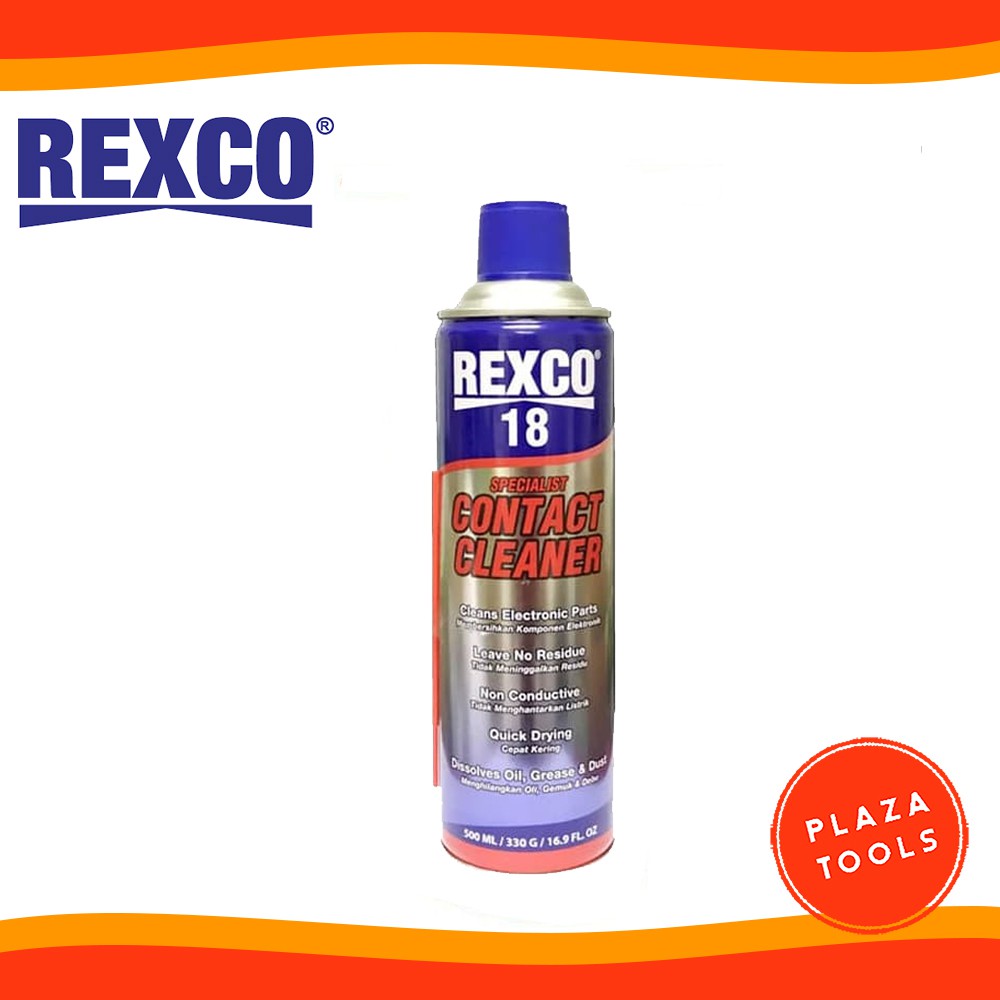 Jual REXCO 18 Contact Cleaner 500 ML Pembersih Elektrik REXCO 18 500 ML ...