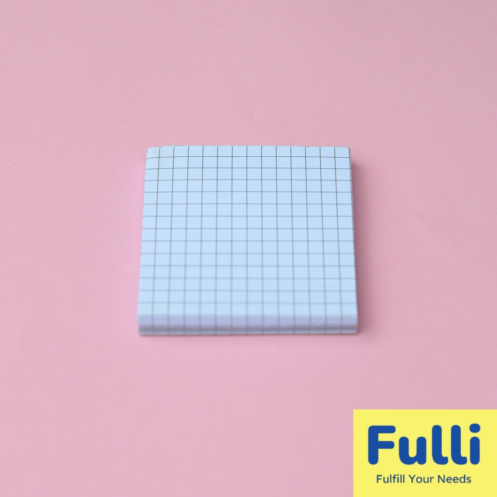Jual Fulli - Memopad/Kertas Memo/Sticky Notes Putih Motif dan Polos ...