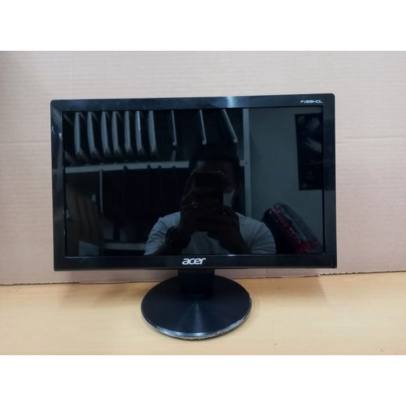Jual Monitor Acer 16 Inch Led Backlight P166HQL Widescreen | Shopee ...