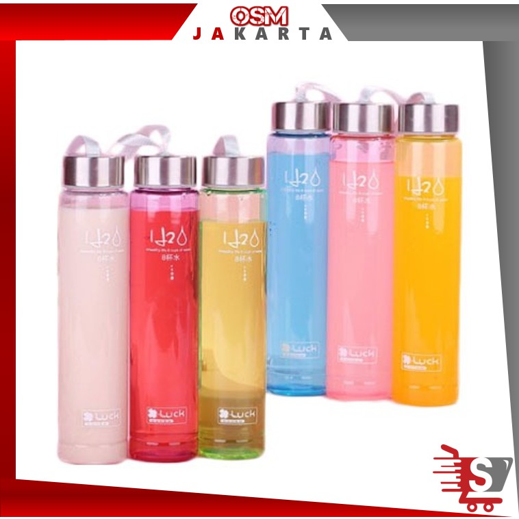 Jual OSM JKT Bo194 Botol Minum Bening H2O / Bottle H2O Clear / Botol ...