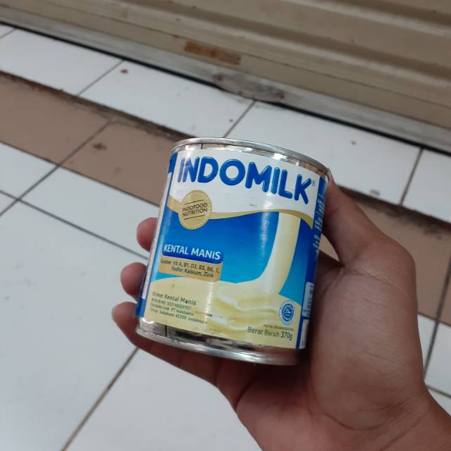 Jual SUSU KENTAL MANIS INDOMILK CAN 370 GRAM | Shopee Indonesia